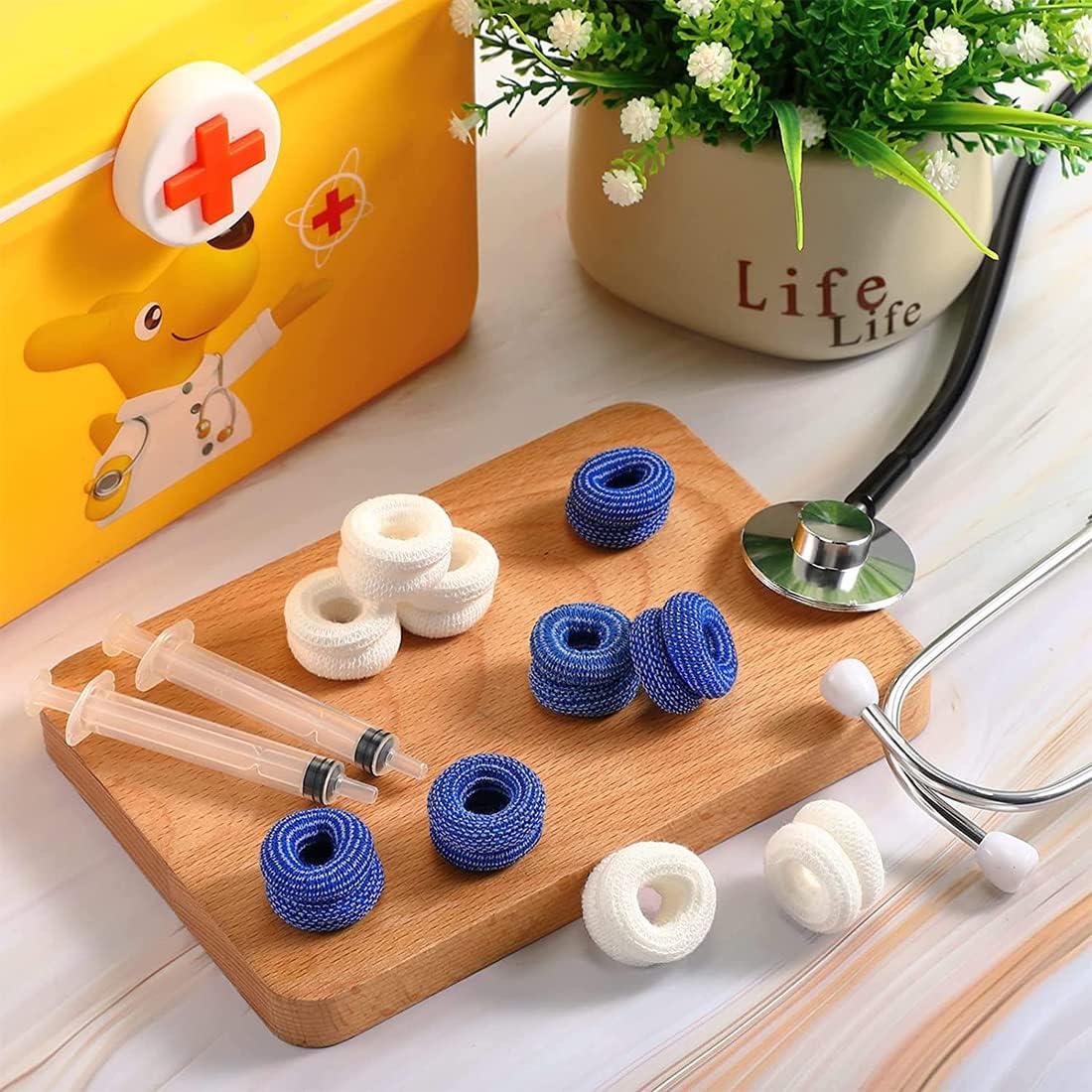 Finger Bandage First Aid Finger Cot Protectors - 20pcs Tubular ...