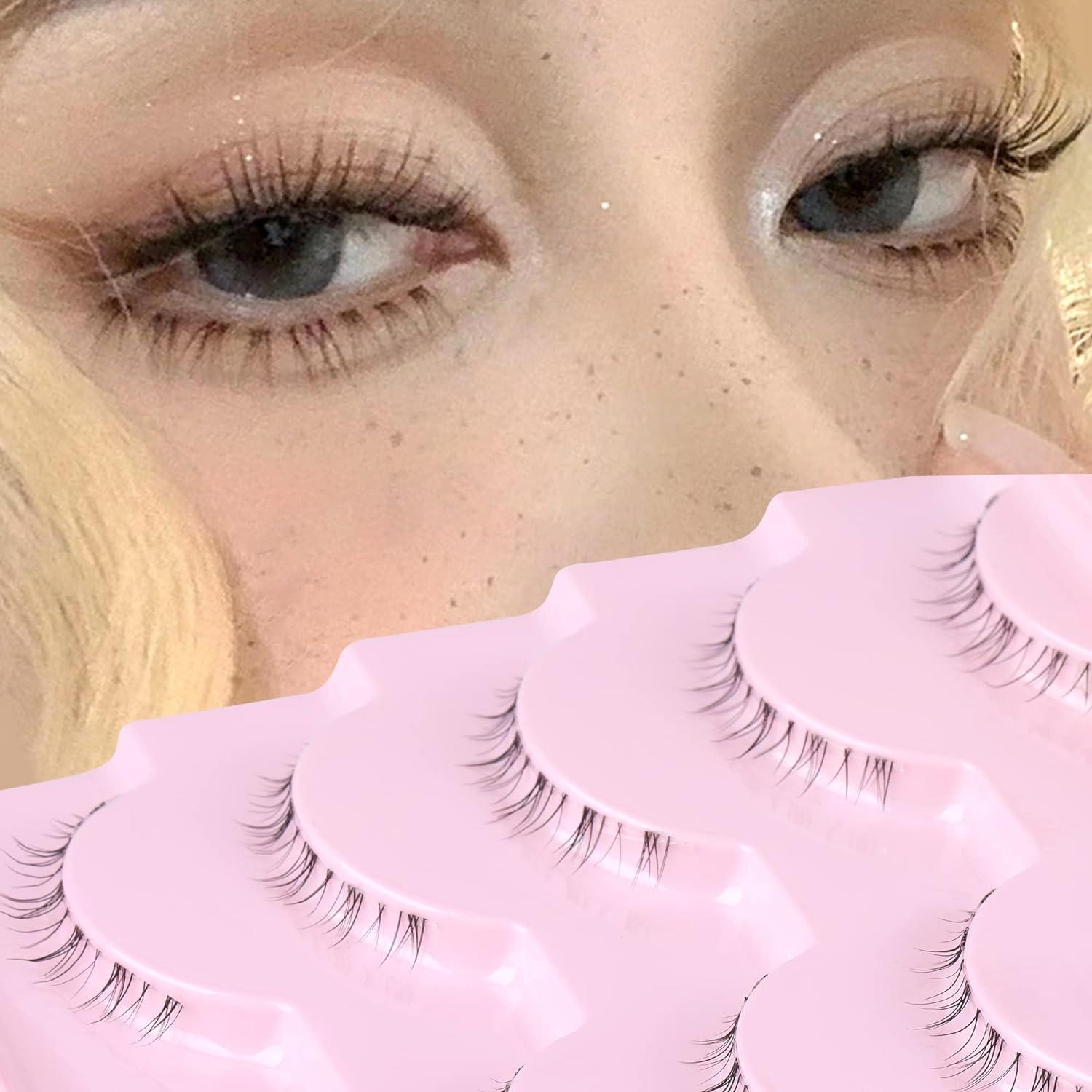 how to draw fake bottom lashes