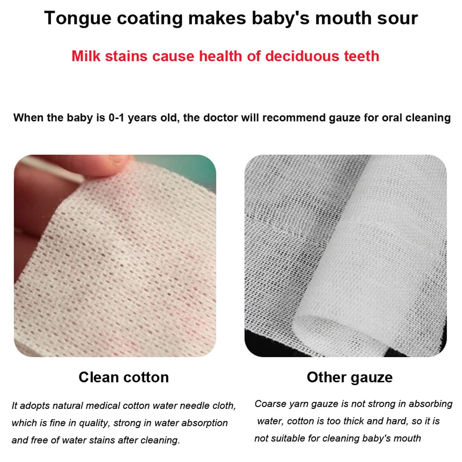 Serlife Baby Toothbrush - Soft Gauze Infant Finger Cleaner ...