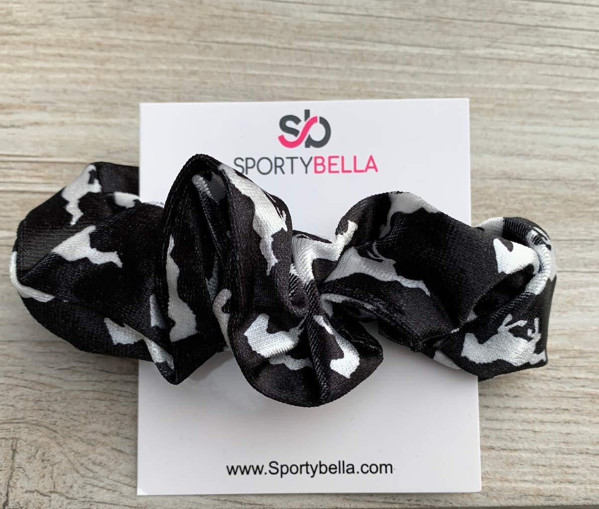 Premium Velvet Horse Scrunchie | No Crease Hair Elastics for Horses ...