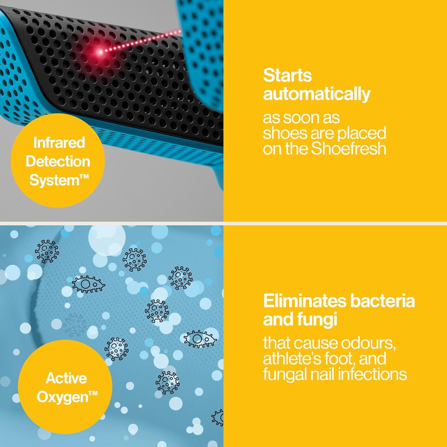 Shoefresh Shoe Freshener & Boot Dryer - Electric Shoe Deodorizer and ...