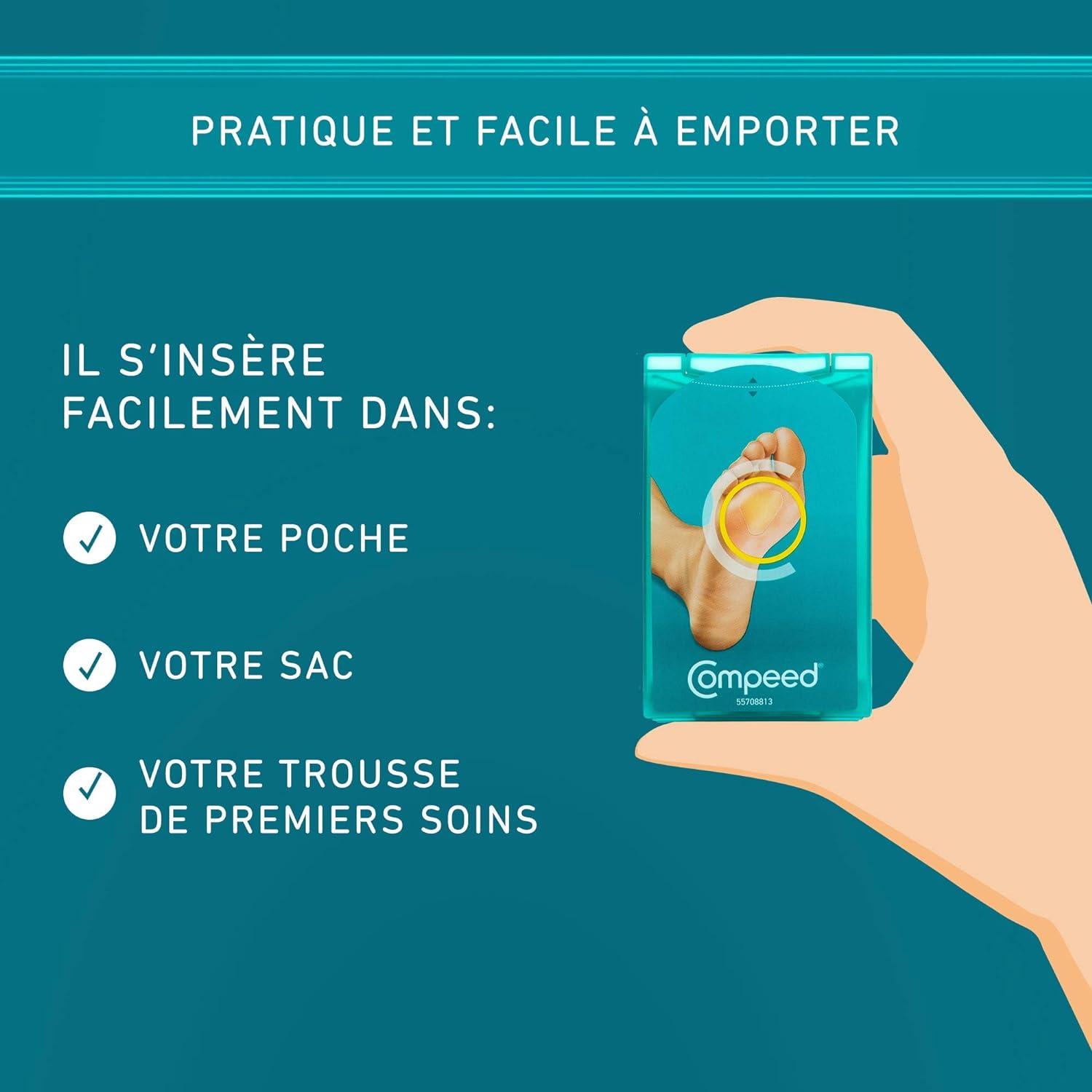 Compeed Corneal Plaster Medium - Hydrocolloid Patch for Stronger Feet ...