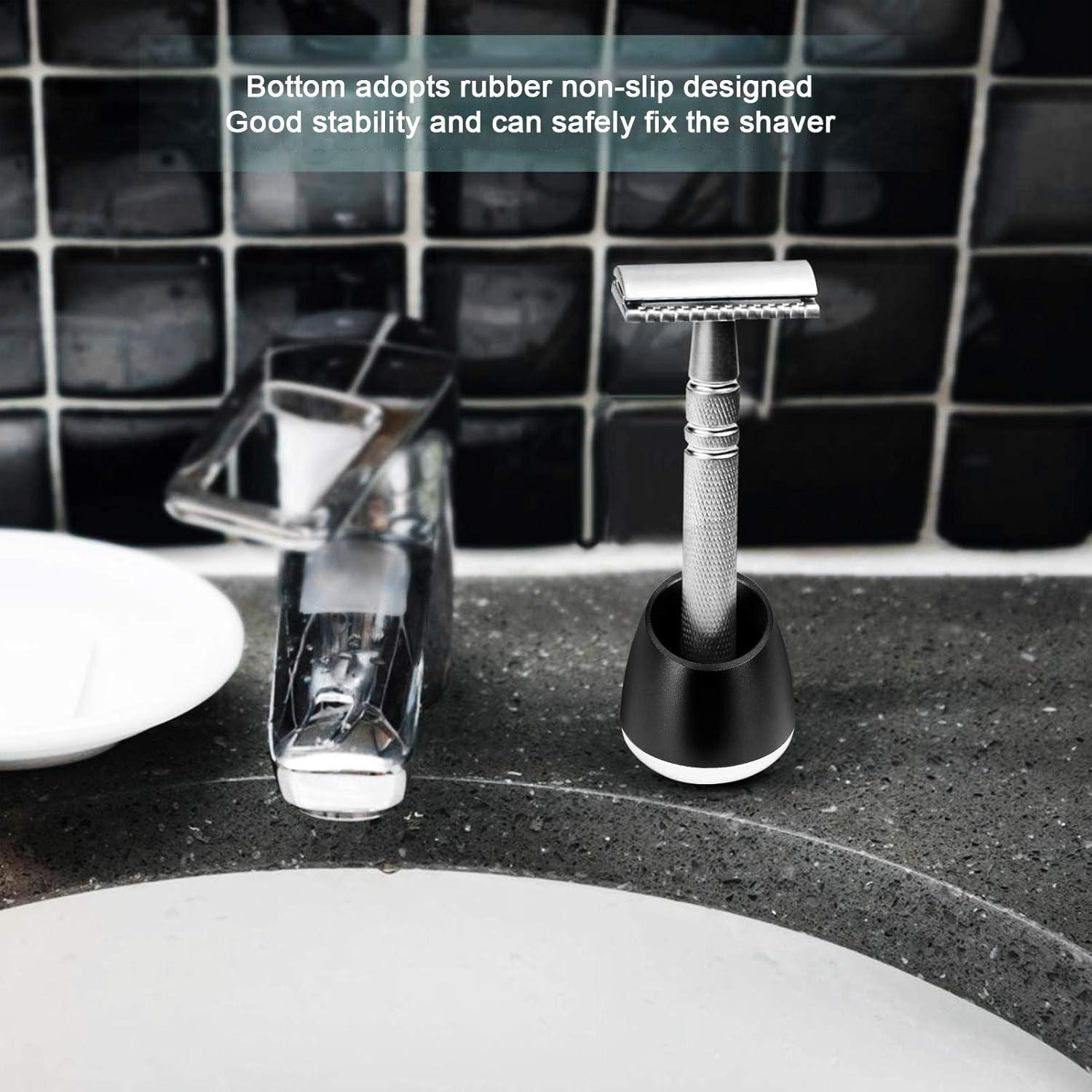 Psytfei Aluminum Safety Razor for Men - Manual Shaving with Holder ...