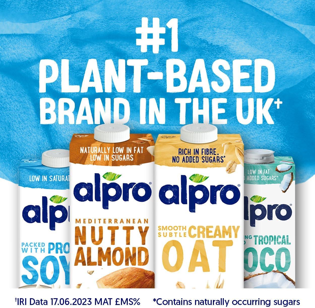 Alpro Soya Plant-Based Chilled Drink Vegan & Dairy Free 1L | Buy Now ...