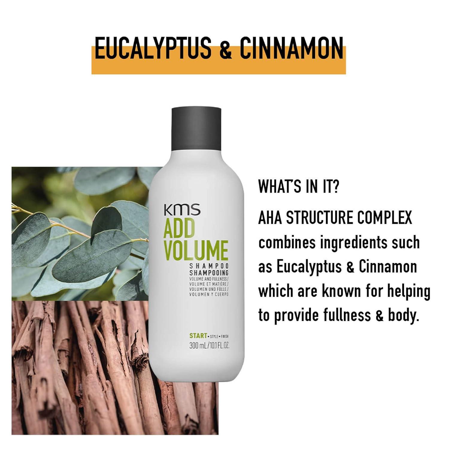 KMS ADDVOLUME Shampoo - Cinnamon - 10.1 Fl Oz. | Buy Now with Express ...