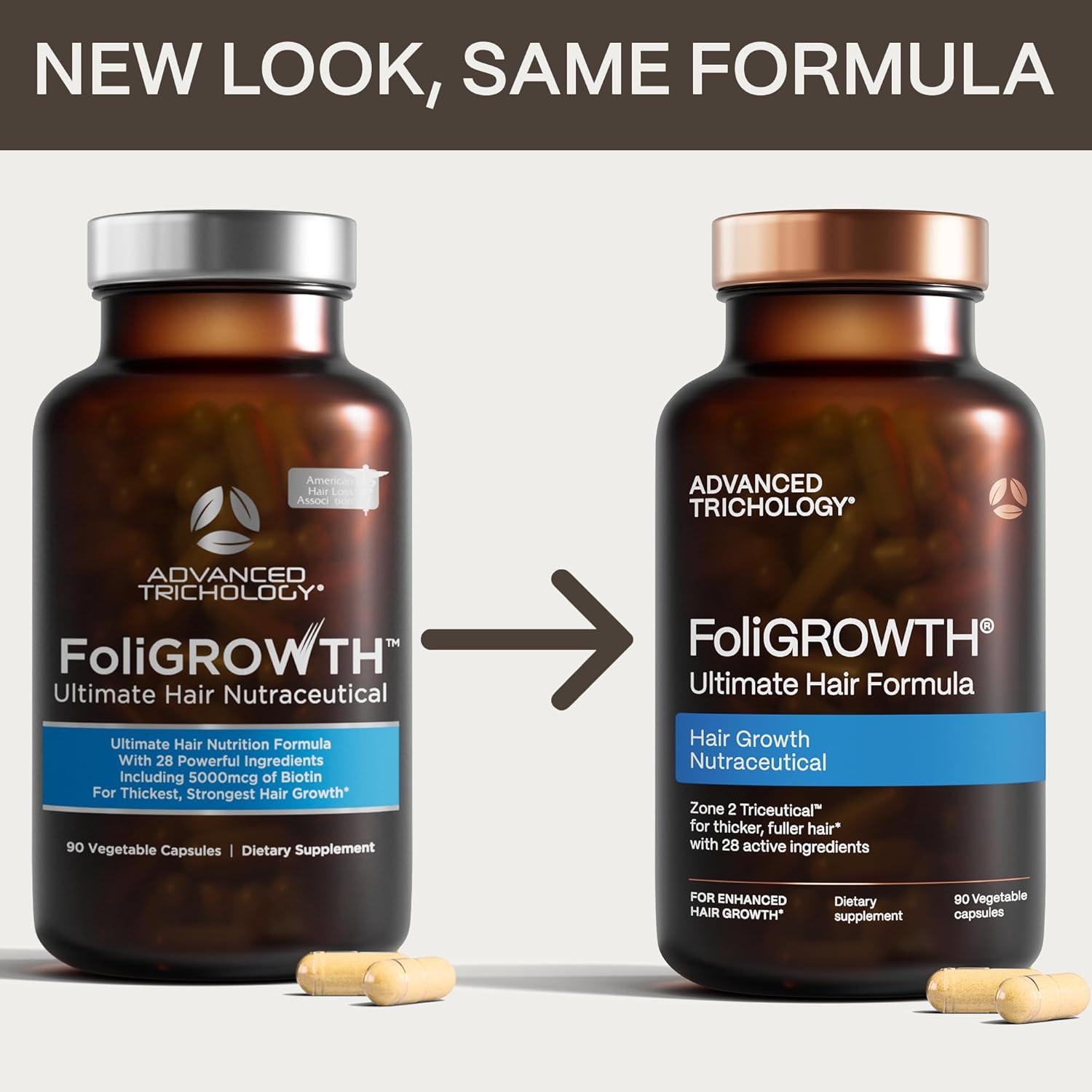 FoliGROWTH Hair Growth Supplement - Approved by American Hair Loss ...