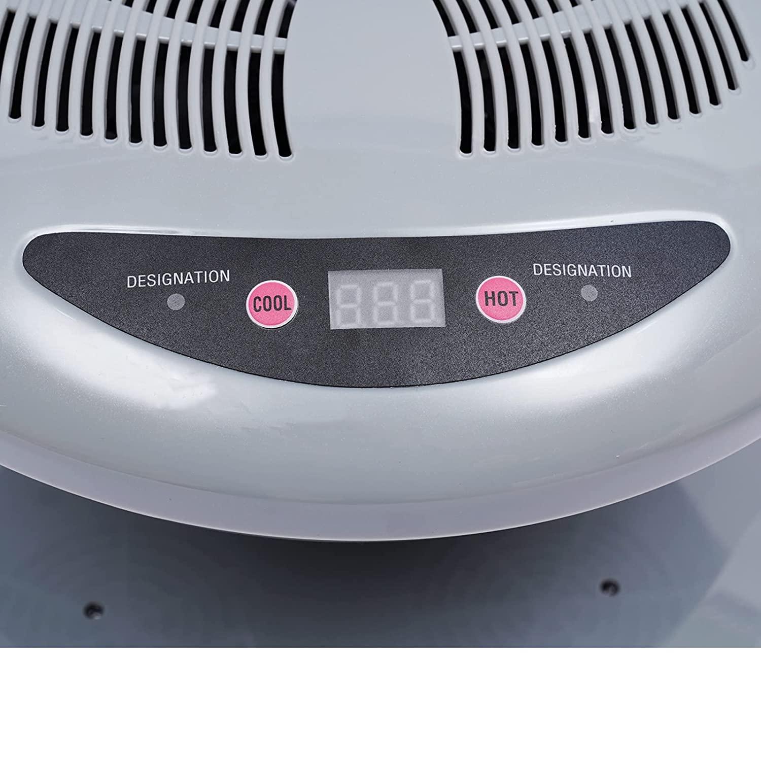 400W Professional Nail Dryer with Auto Induction Sensor | Warm & Cool ...