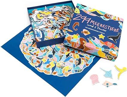 Laurence King 299 Fish (and a Diver) Cluster Puzzle | 300 Pieces | Buy ...