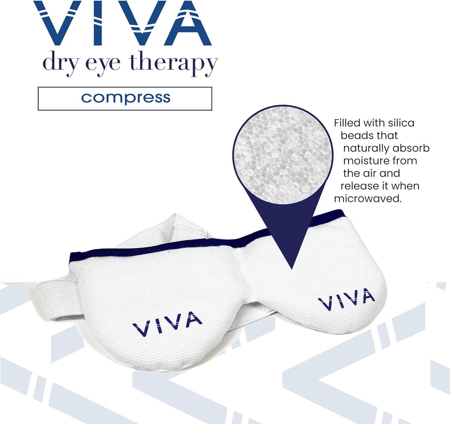 Viva Mask | Moist Heat Dry Eye Therapy Compress | Dry Eye Irritation ...