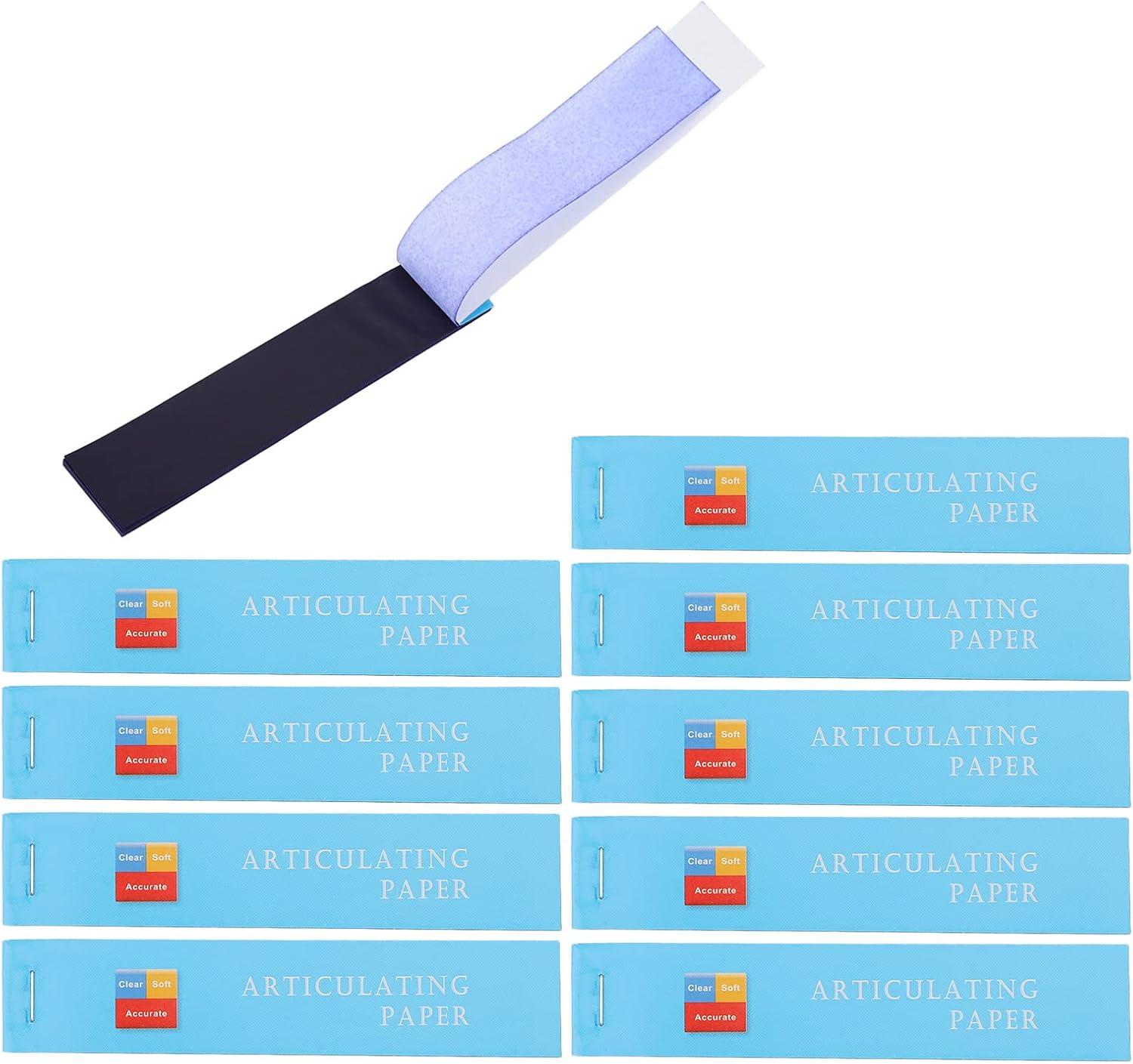 Buy Sluffs 400 Dental Paper Strips - Top Tooth Bite Articulation for ...