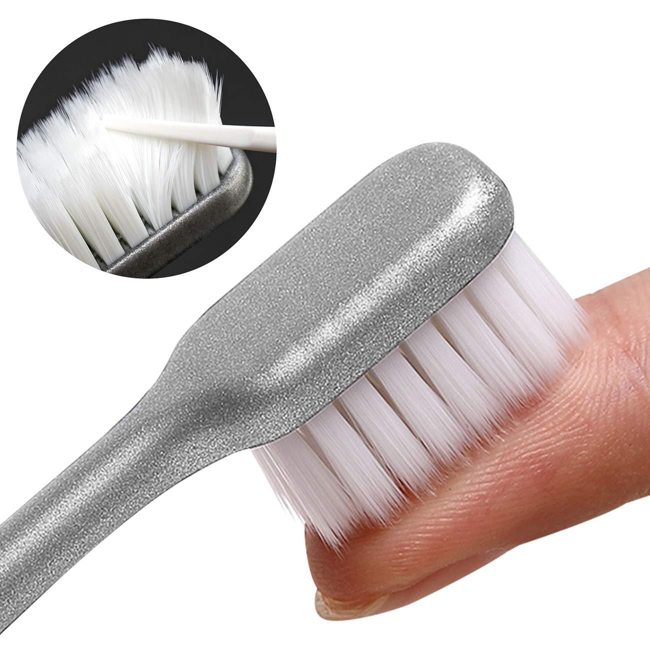 Extra Soft Silko 10000 Bristle Micro Nano Toothbrush for Sensitive ...