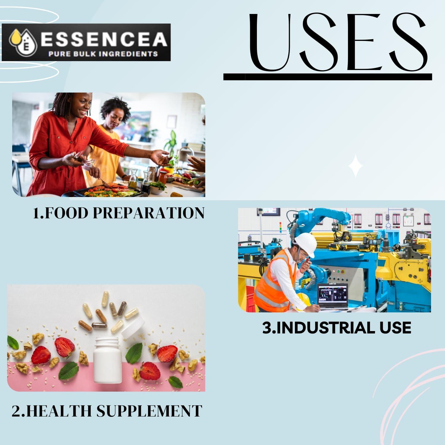 Essencea Pure Bulk Magnesium Chloride 2lb Powder | Magnesium Supplement ...