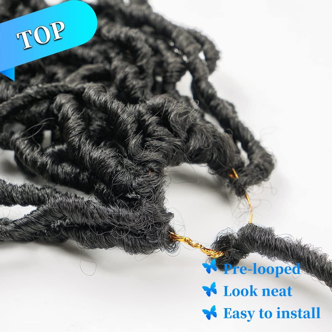 5 Packs Faux Locs Crochet Braids Hair - 36 Inch Soft Dreadlocks | Pre ...