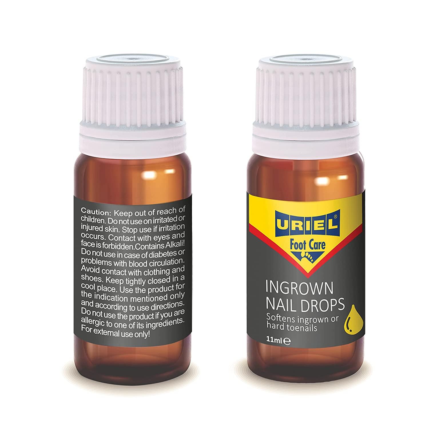 URIEL Advanced Treatment Ingrown Toenail Drops - Effective Solution for ...