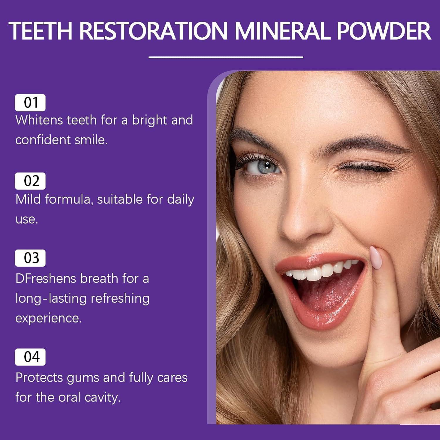 Tooth Restoration Mineral Powder Tooth Restoration Mineral Powder Teeth ...