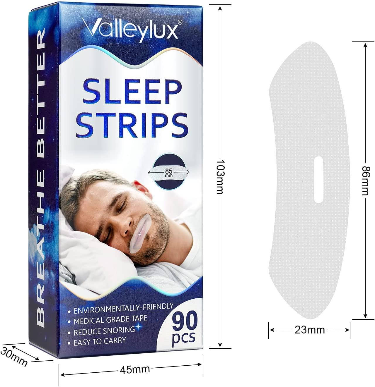 Sleep Tape for Mouth Breathing 90 Pcs - Reduce Snoring & Improve Sleep ...
