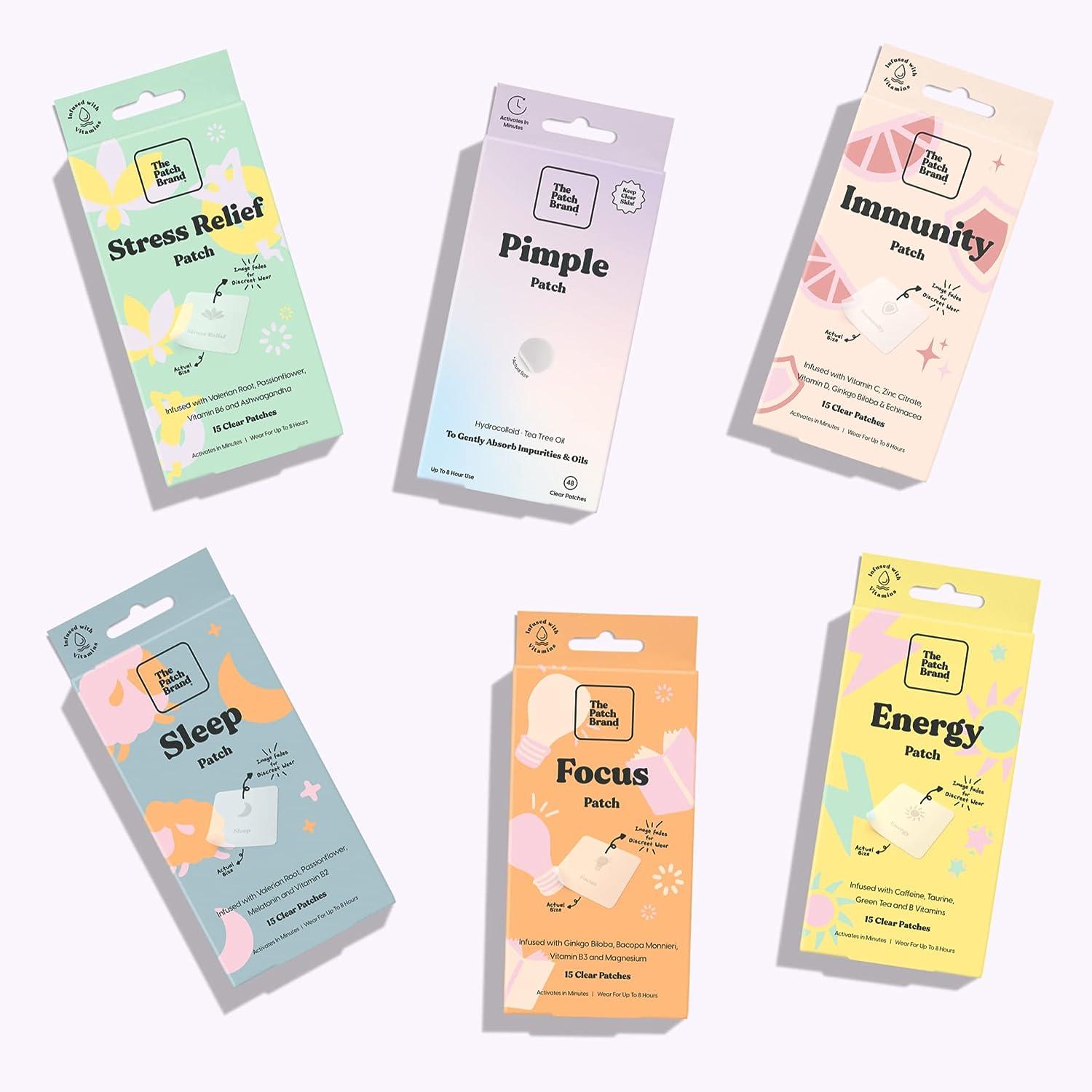 Patch Brand Wellness Support Patches - Natural & Balanced Plant-Based ...