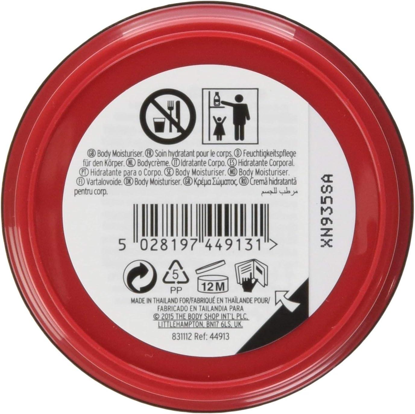 Body Shop Strawberry Body Butter 50ml - Hydrating Body Moisturizer ...