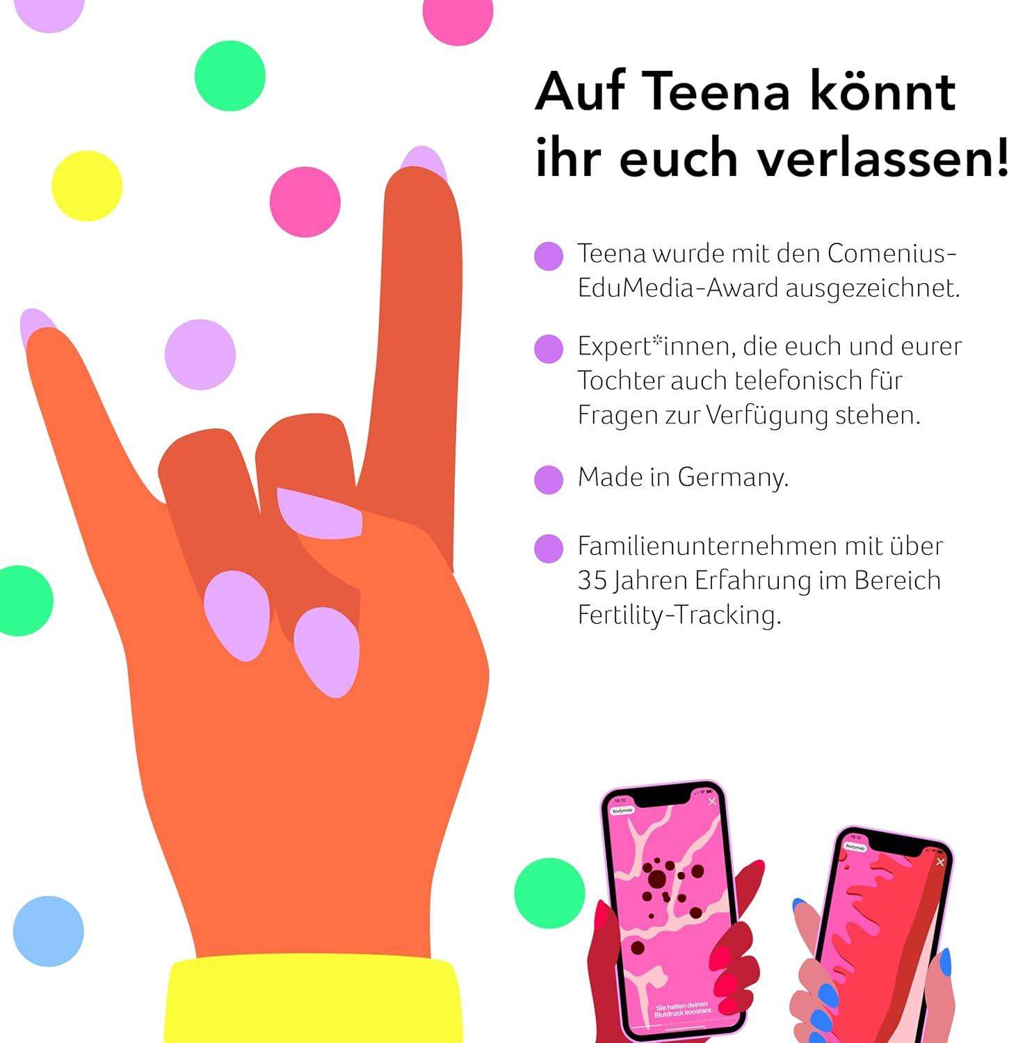 Teena: Smart Period Tracker for Teenagers | Predict Menstruation ...