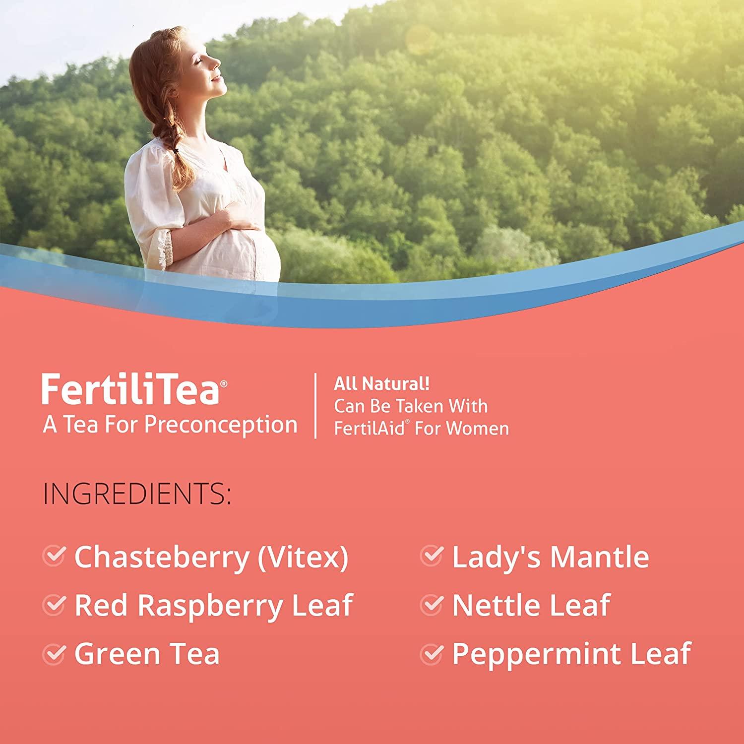 Fairhaven Health FertiliTea for Preconception | 3 oz - Boost Fertility ...