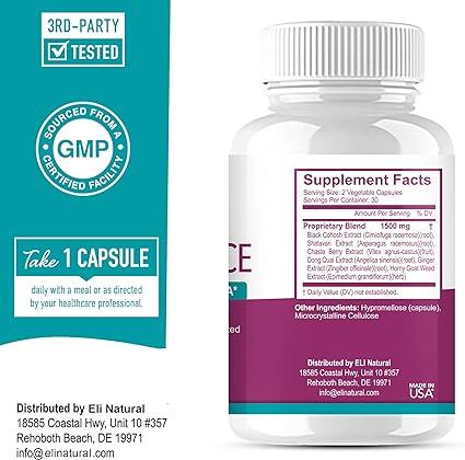 ELi natural ESTROESSENCE Capsule for Women - Female Hormone Balance ...