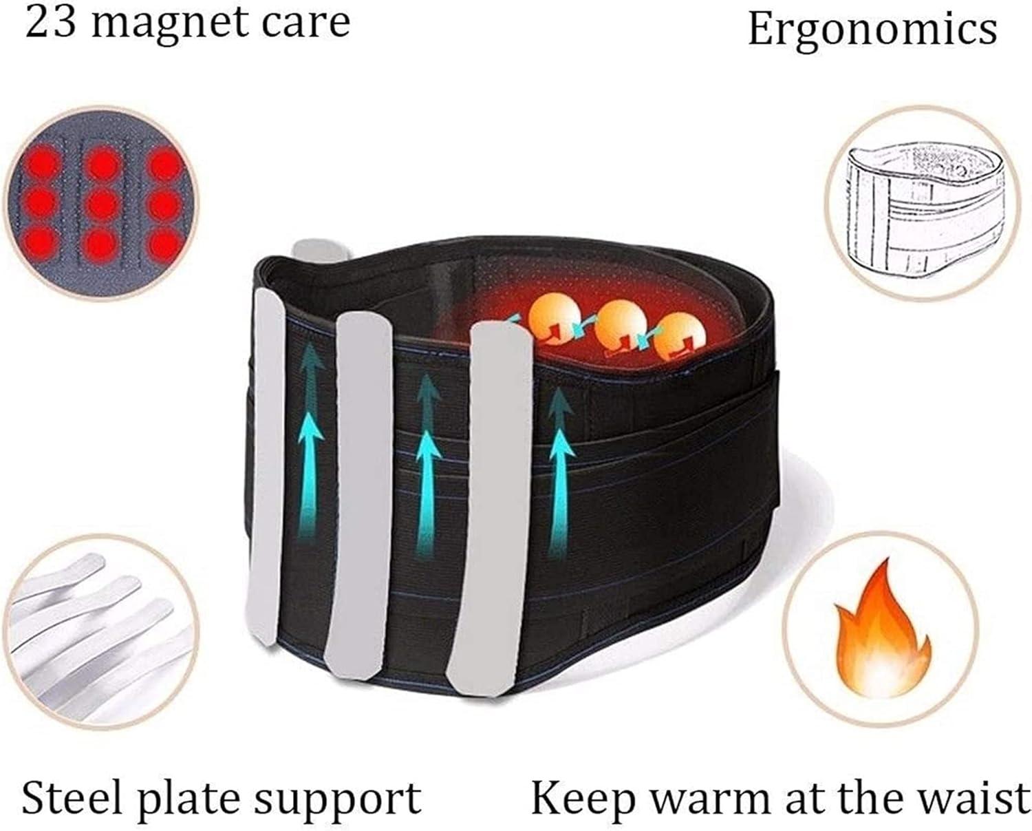 Adjustable Lumbar Back Support Bandage for Pain Relief | Sciatica ...