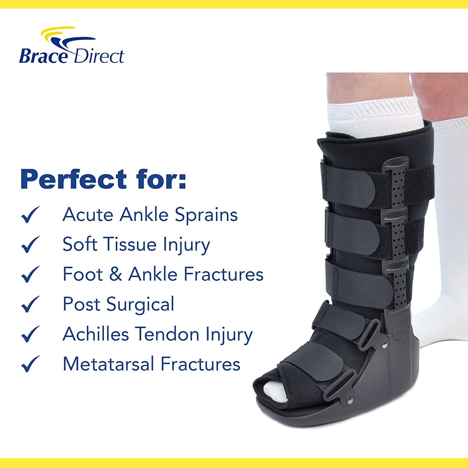 CAM Fracture Walker Boot Tall - Medical Recovery Support for Foot, Toe ...
