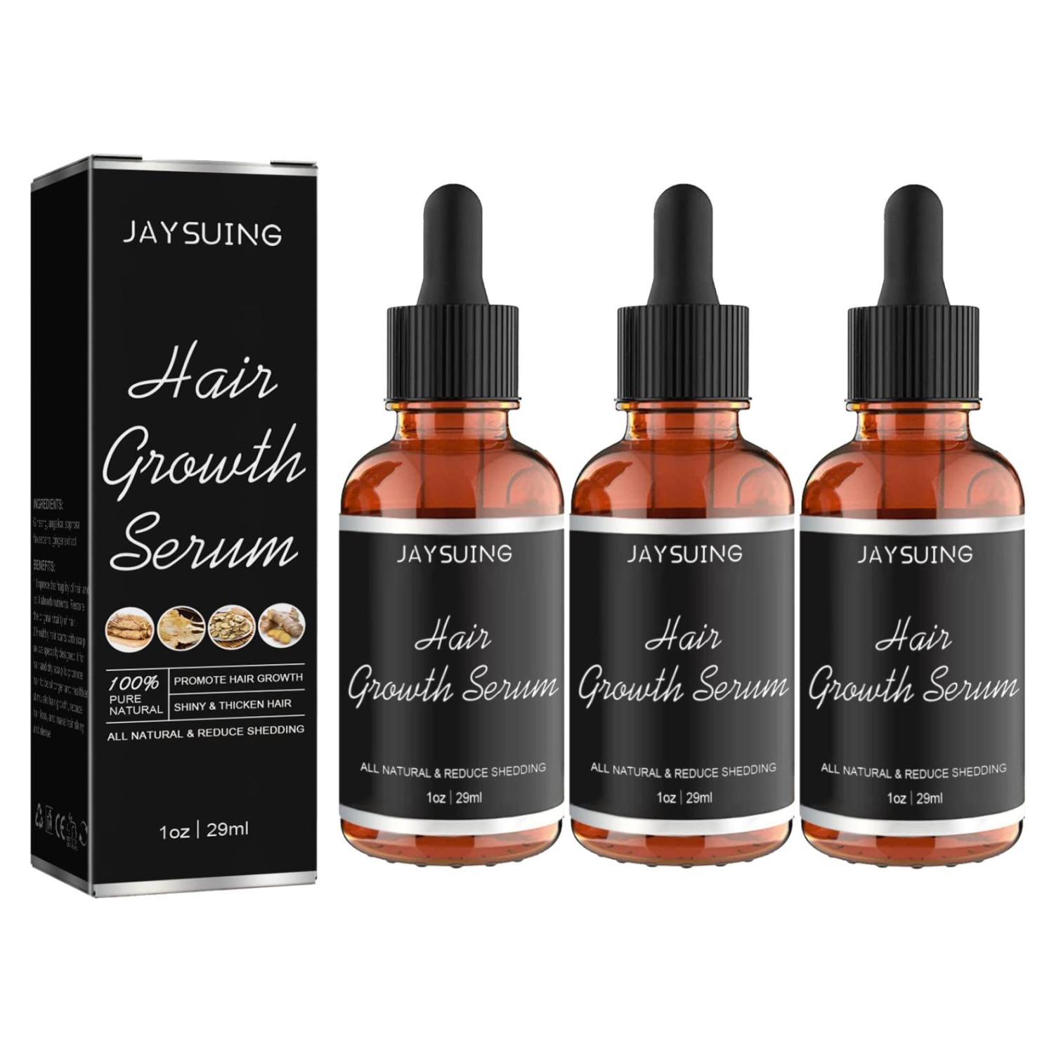 Allurium Hair Growth Serum for Black Women - Anti Hair Loss, Nourish ...