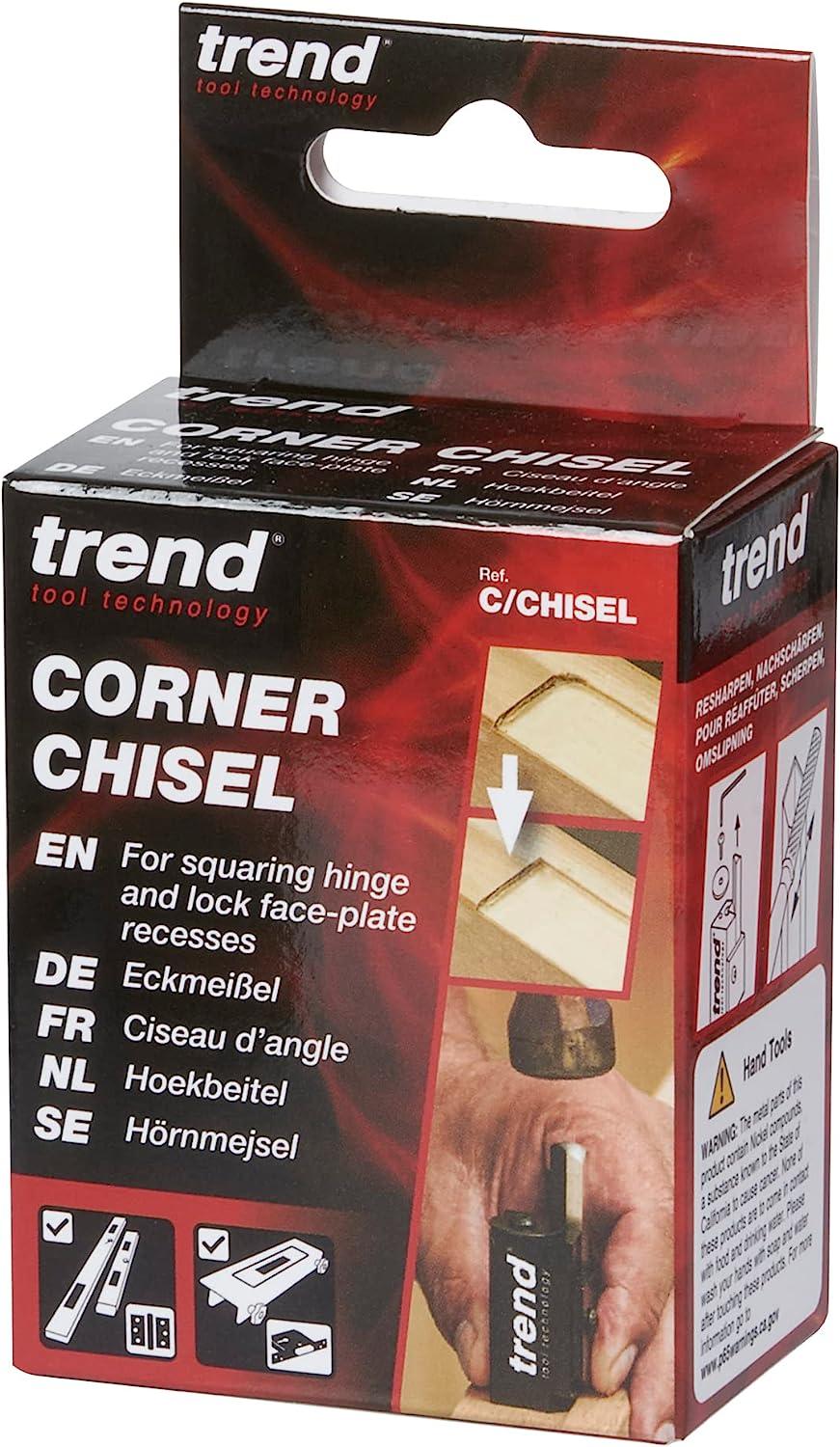 Trend Hinge Recess Squaring Corner Chisel - Perfectly Square Up Rounded ...