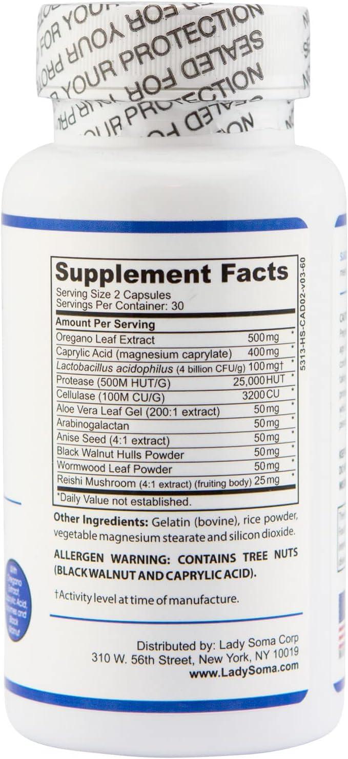 Buy Candida Complex - Extra Strength Yeast & BV Overgrowth Capsules ...
