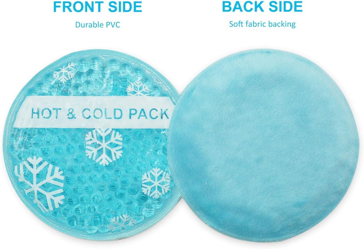 Reusable Small Gel Bead Ice Pack for Hot and Cold Therapy - Pain Relief ...