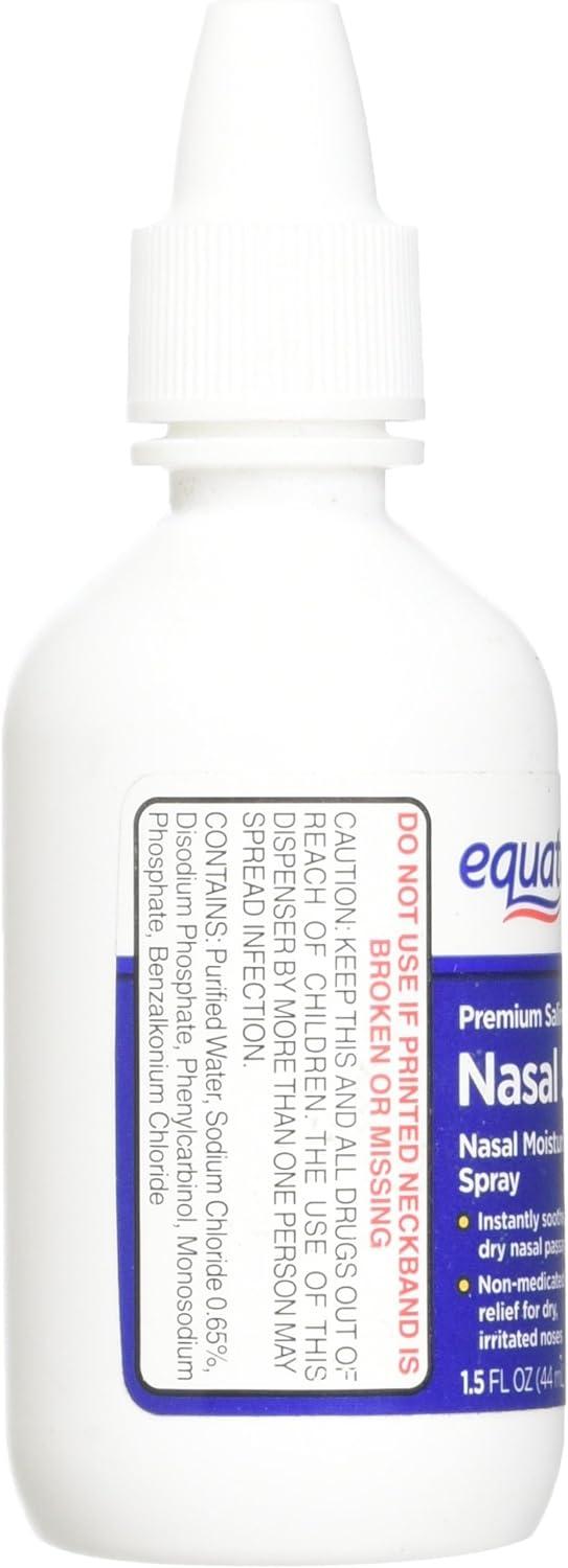 Equate Saline Nasal Spray 1.5 oz - Compare to Ocean - Clear Sinuses and ...