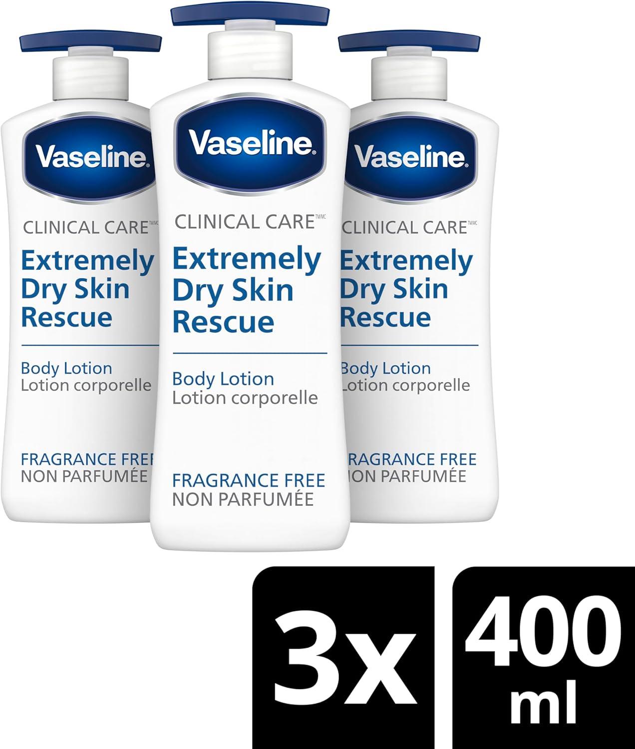 Vaseline Clinical Care Body Lotion deep moisturizer for dry skin ...