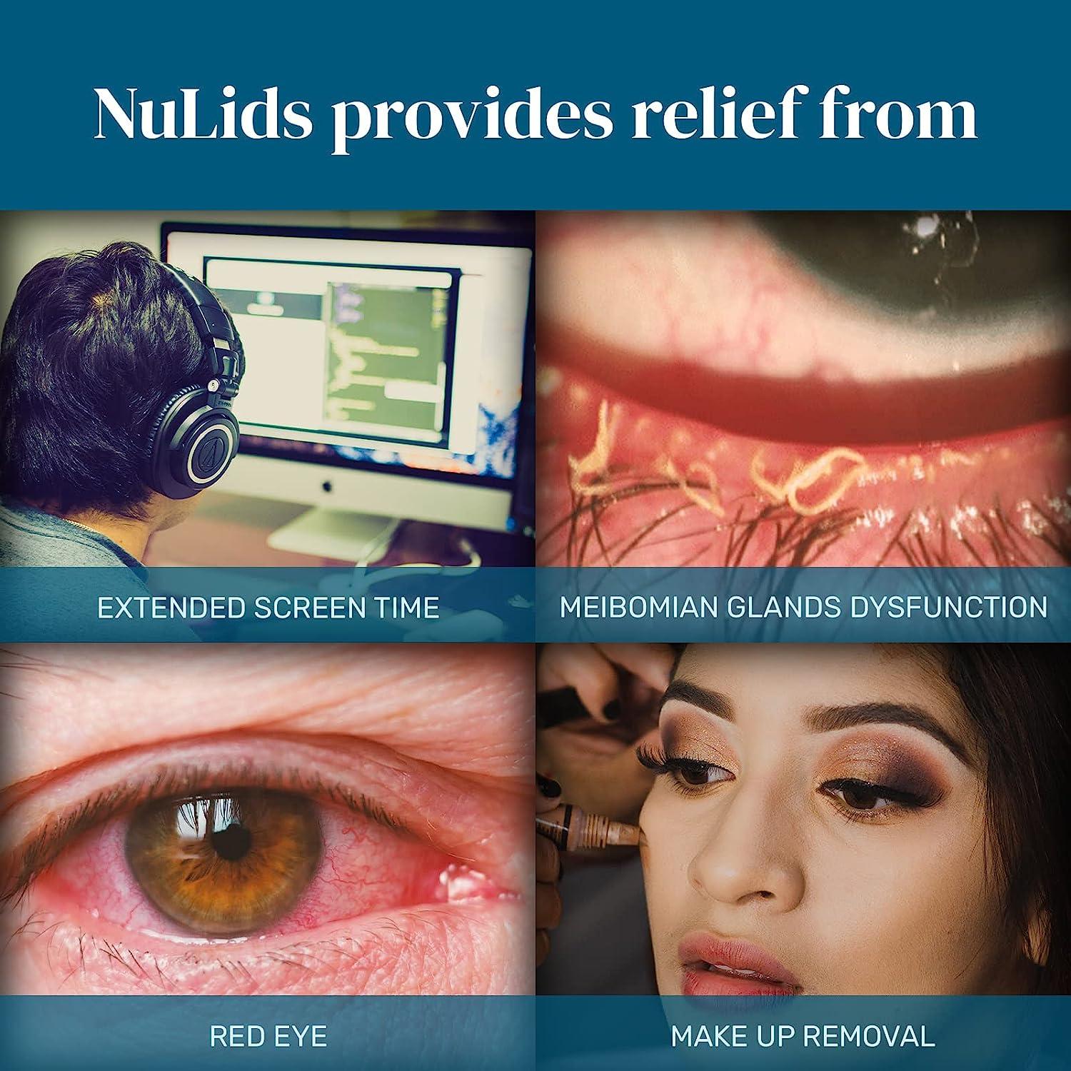 NuLids Dry Eye Relief Therapy Device - Long Lasting Alternative to Eye ...