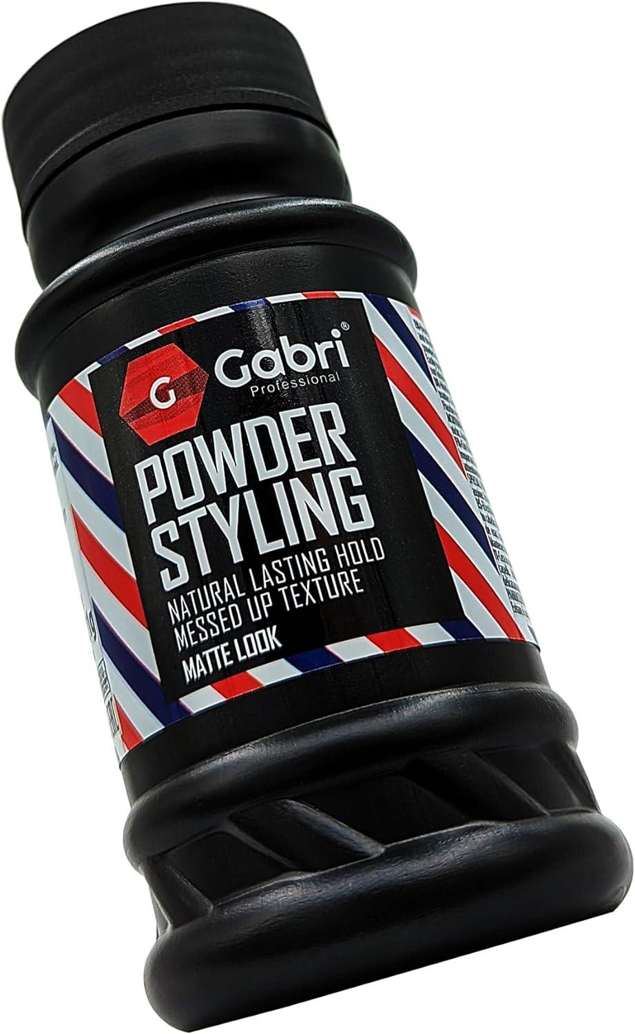 Gabri Professional Matte Styling Powder - Natural Lasting Hold with ...
