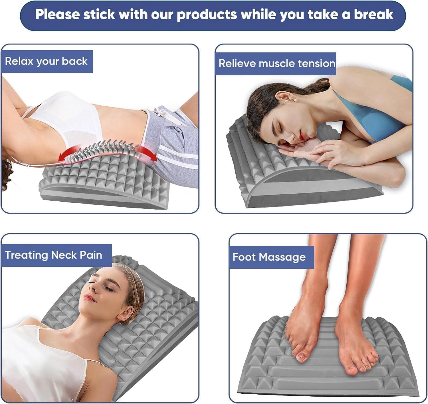 Wavata Neck & Back Extensor | Eva 2-in-1 for Neck & Back Pain Relief ...