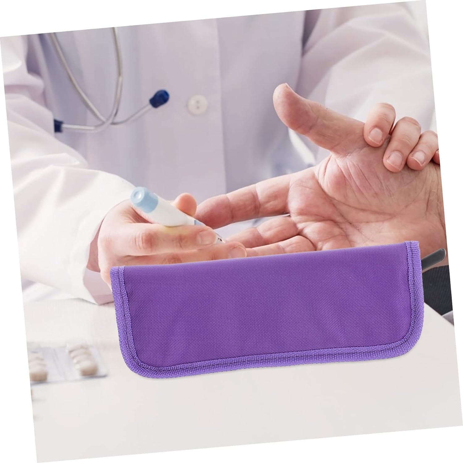 JEWEDECO Insulin Cooler Pack - Travel Storage Rack for Medications ...