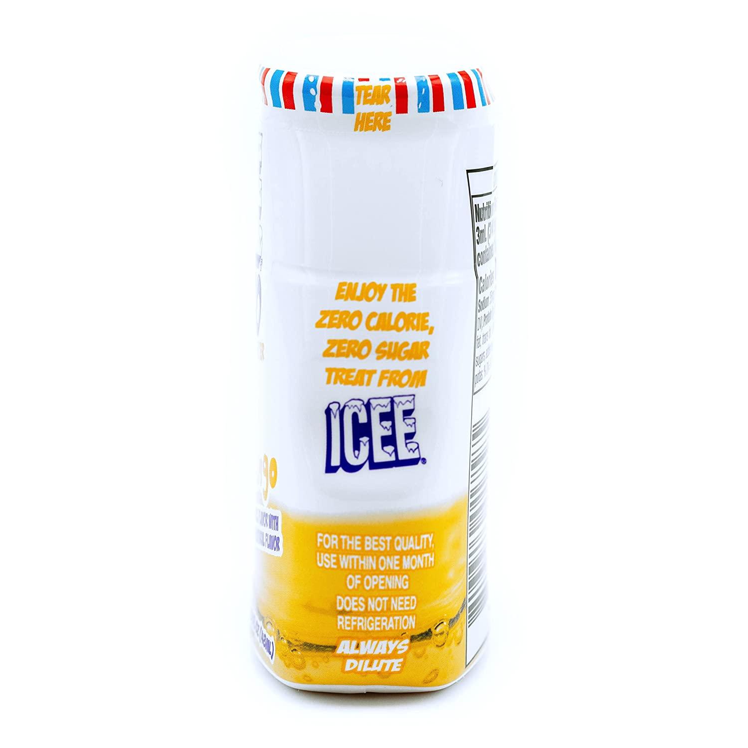 ICEE Zero Calorie Mango Liquid Water Enhancer Drink Mix - Sugar Free, Natural Flavor Drops - 4 ...