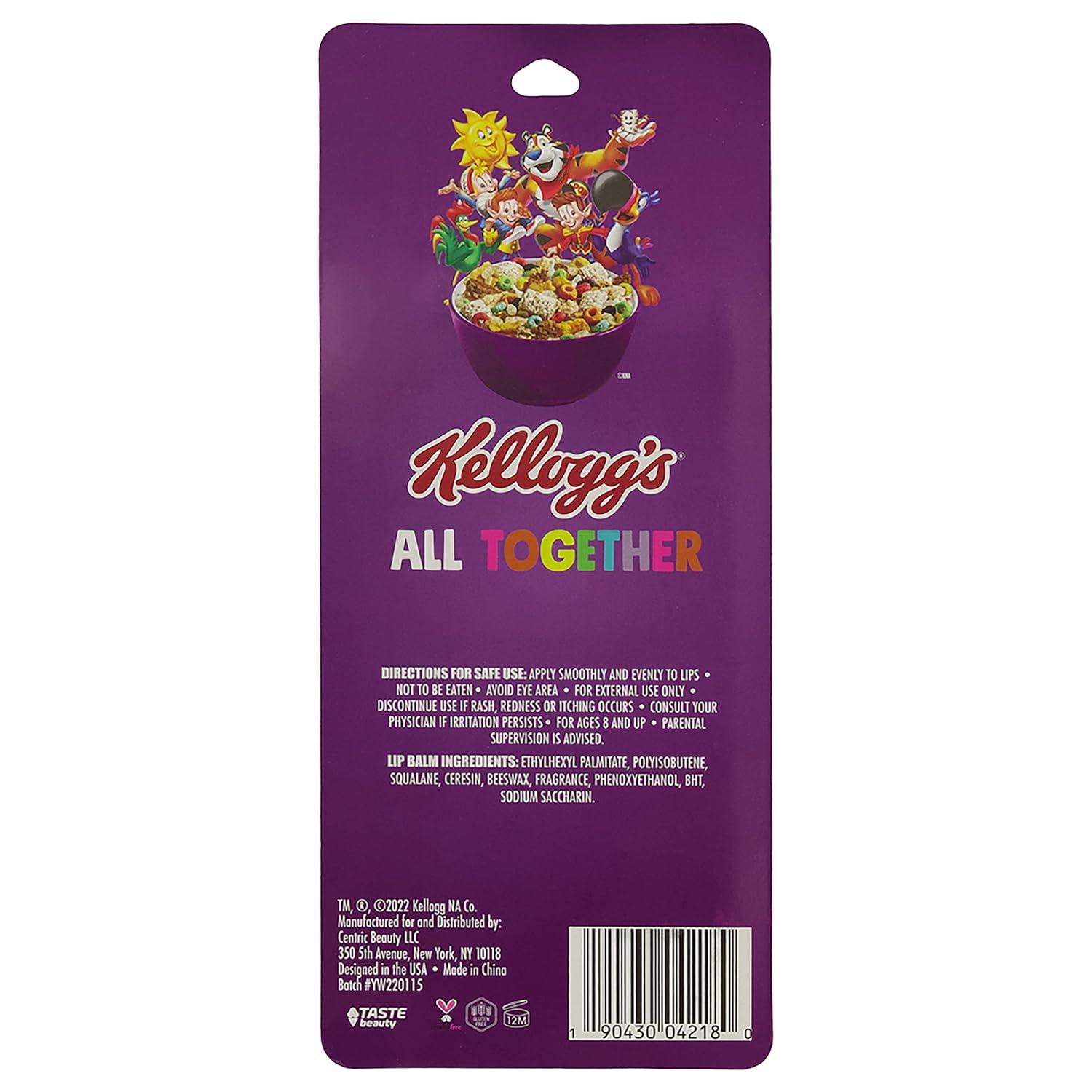 Shop Taste Beauty KELLOGGS Breakfast Pack Lip Balms - 8-Pack Cereal ...