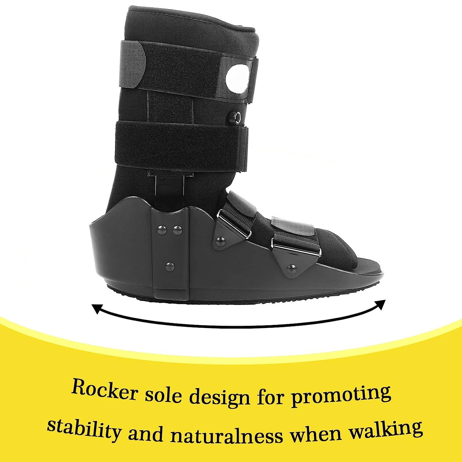 Jewlri Short Air Walker Fracture Boot - Large, Inflatable, Aluminum ...