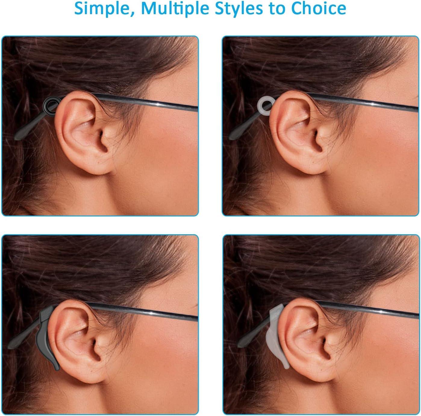 12 Pairs Mcyye Eyeglasses Ear Grips Anti Slip Eyeglass Retainer Premium ...