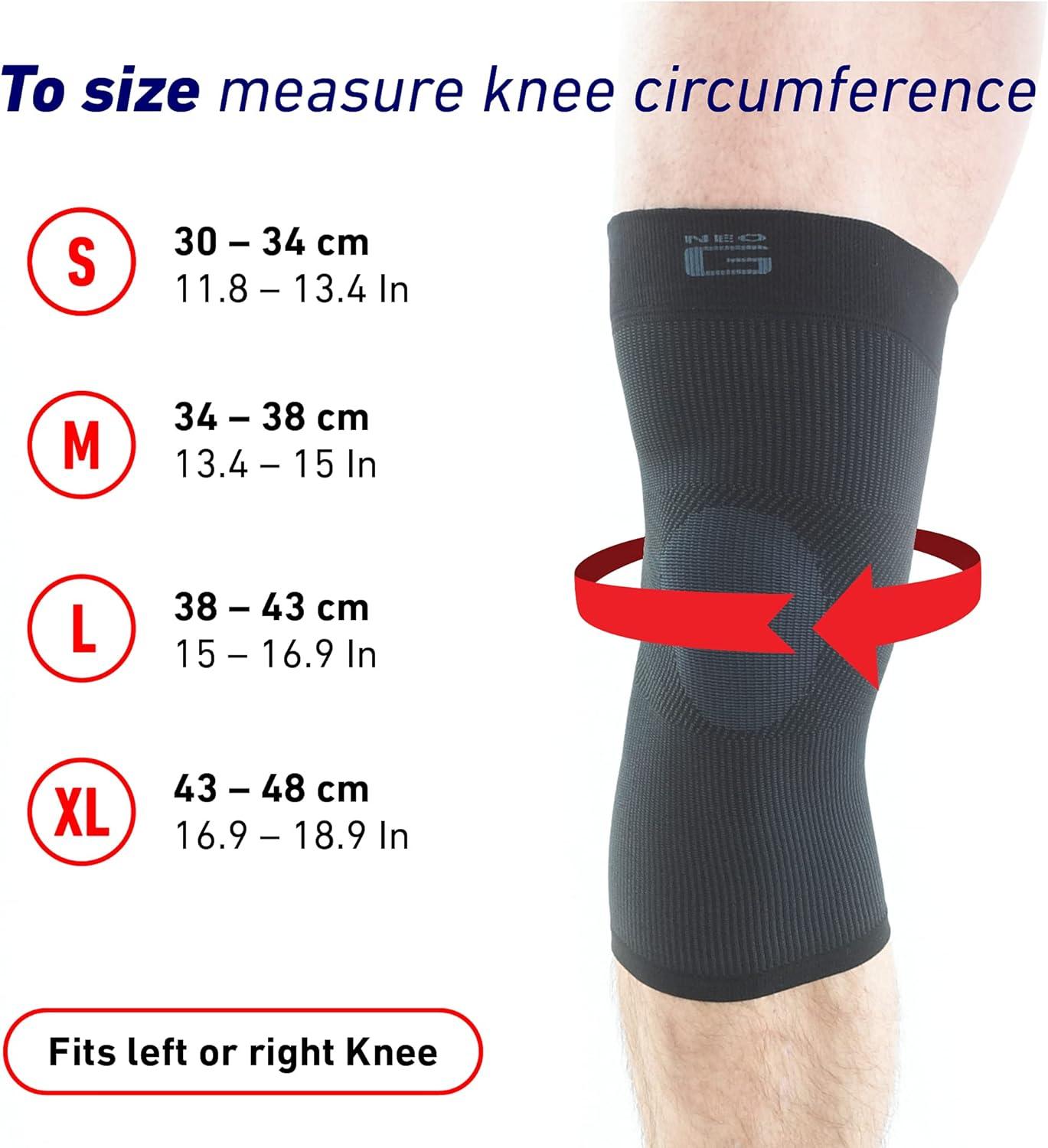 Neo-G Small Knee Support Sleeve for Running & Sports - Multi Zone ...