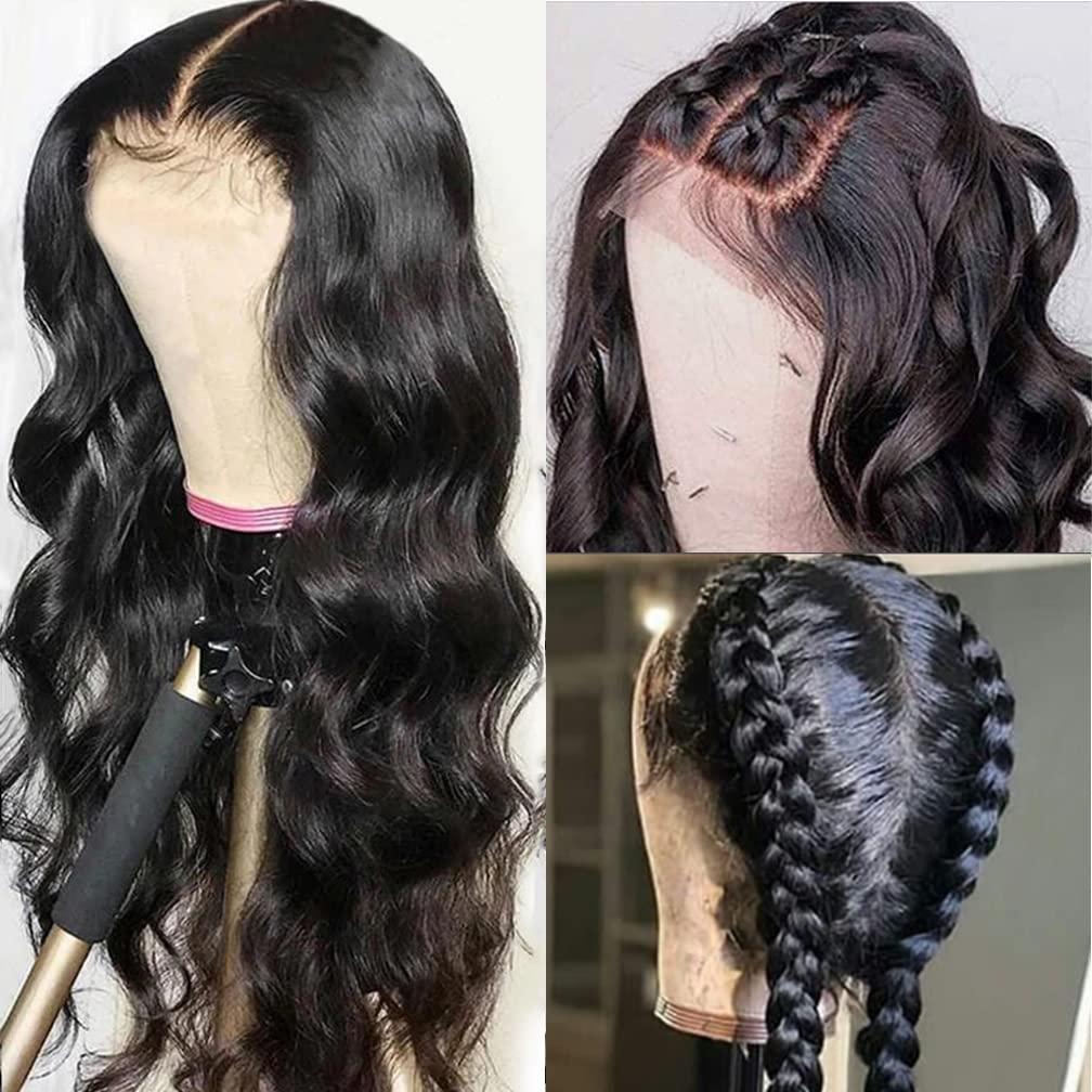20 Inch Body Wave Lace Front Wig | Pre Plucked Human Hair 150% Density ...