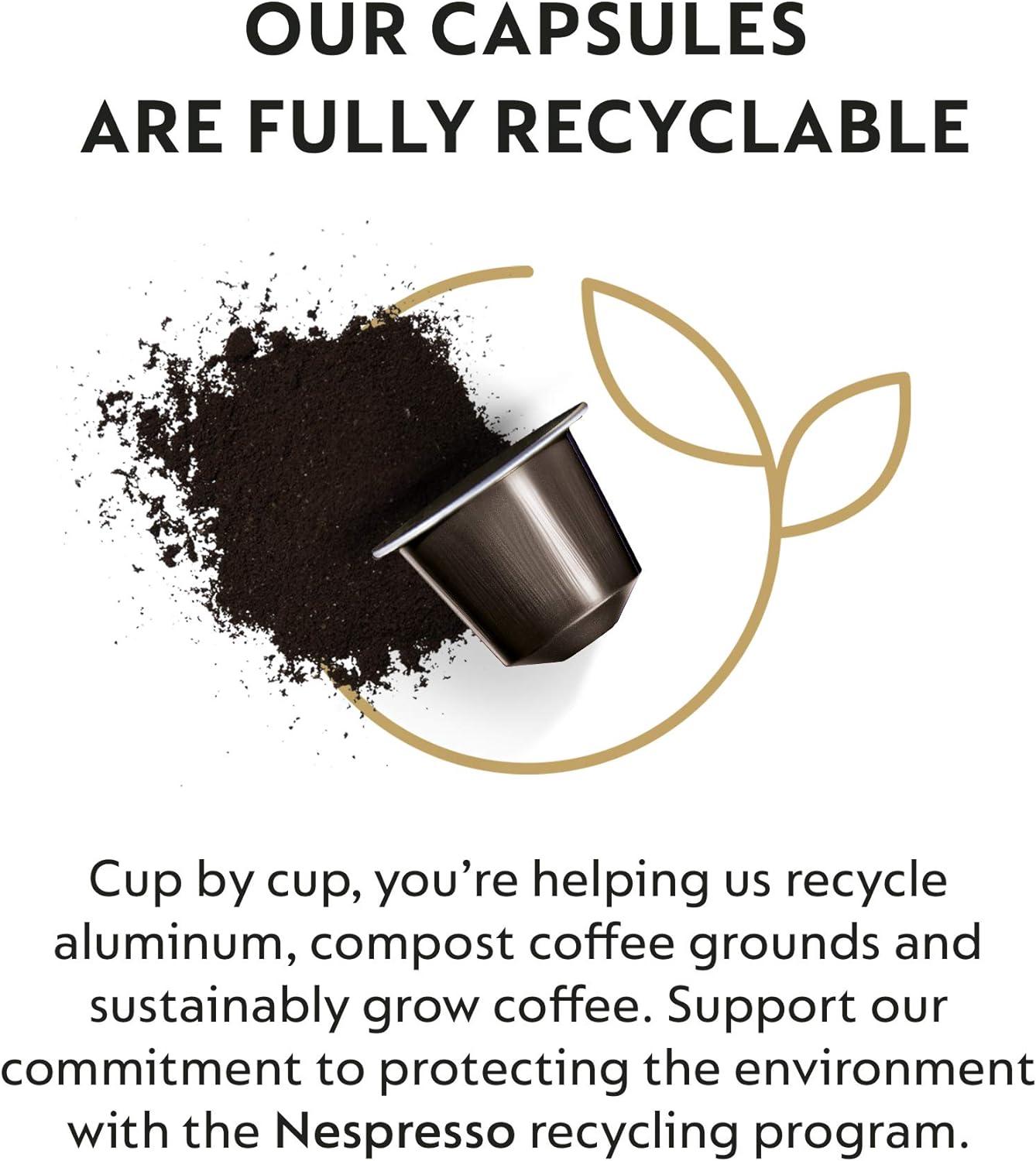 Nespresso ROMA Coffee Capsules - 50 Count (Pack of 1) | Buy Online ...