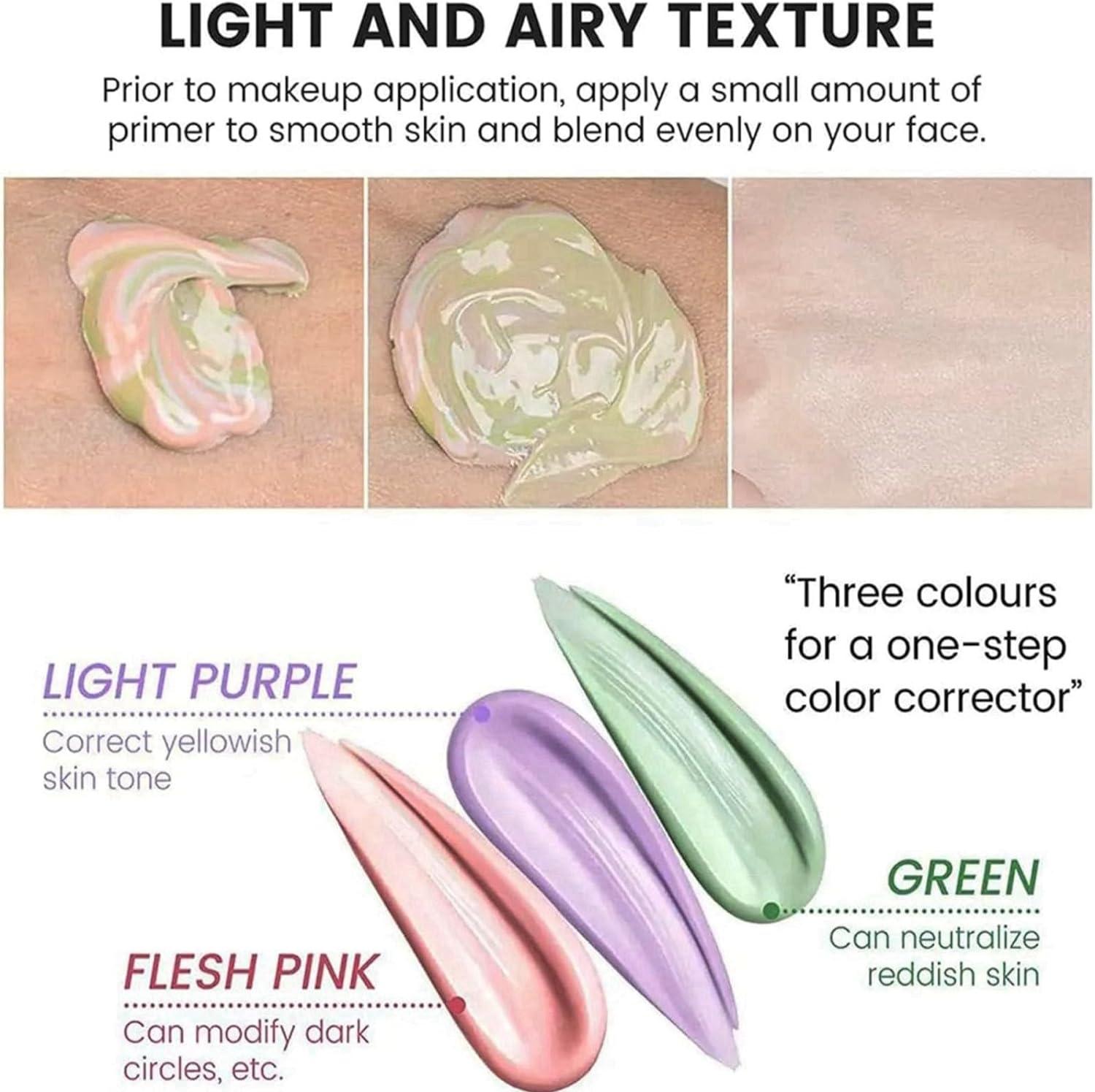 One-Step Colour Correcting Primer | Pore Concealer & Face Base Primer ...