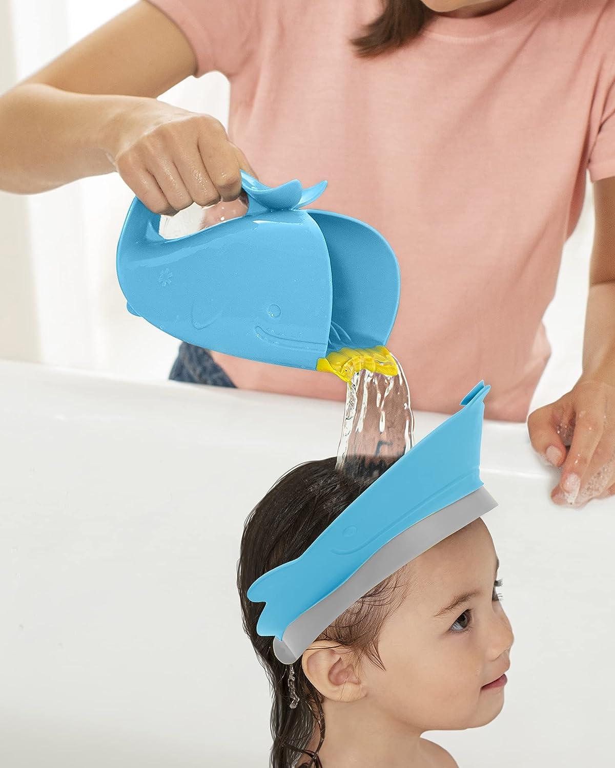 Skip Hop Moby Bath Visor for Kids - Blue | Baby Shower Cap Shield | Buy ...