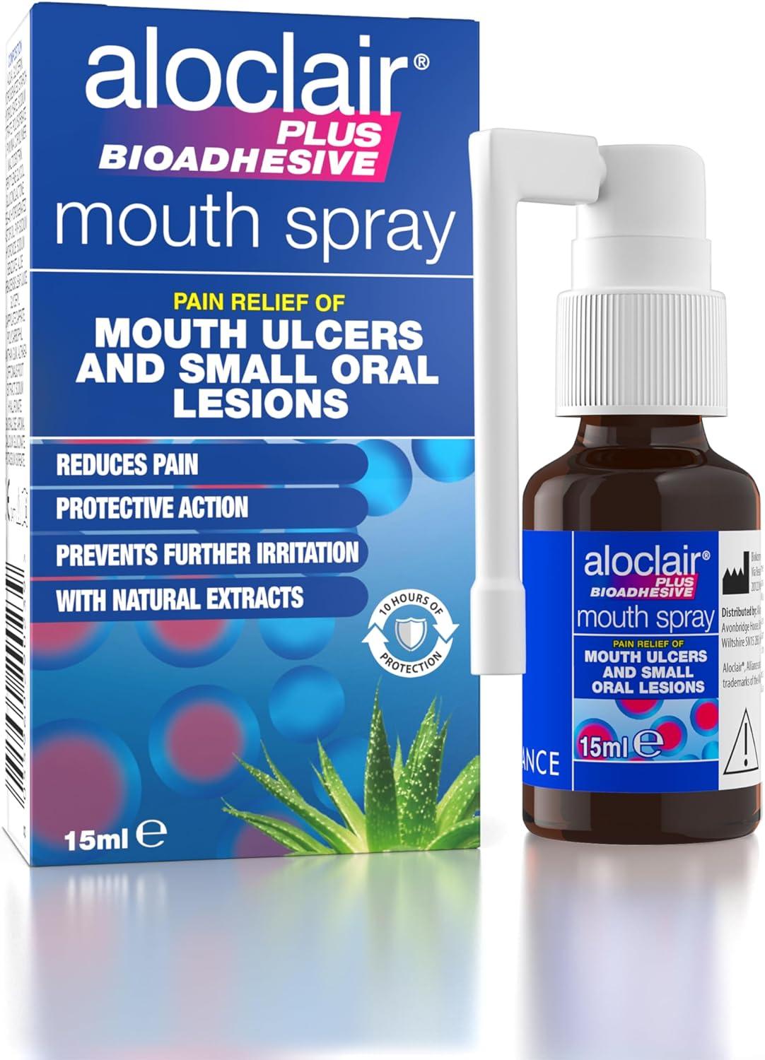 Aloclair Plus Spray Mouth Ulcer Treatment 15 ml | Buy Now with Express ...