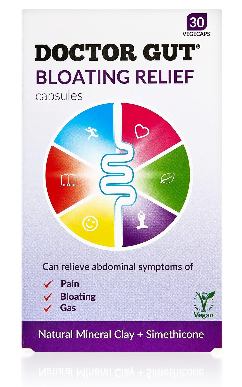 Doctor Gut Bloating Relief - Fast & Effective Natural Clay Formula (30 ...