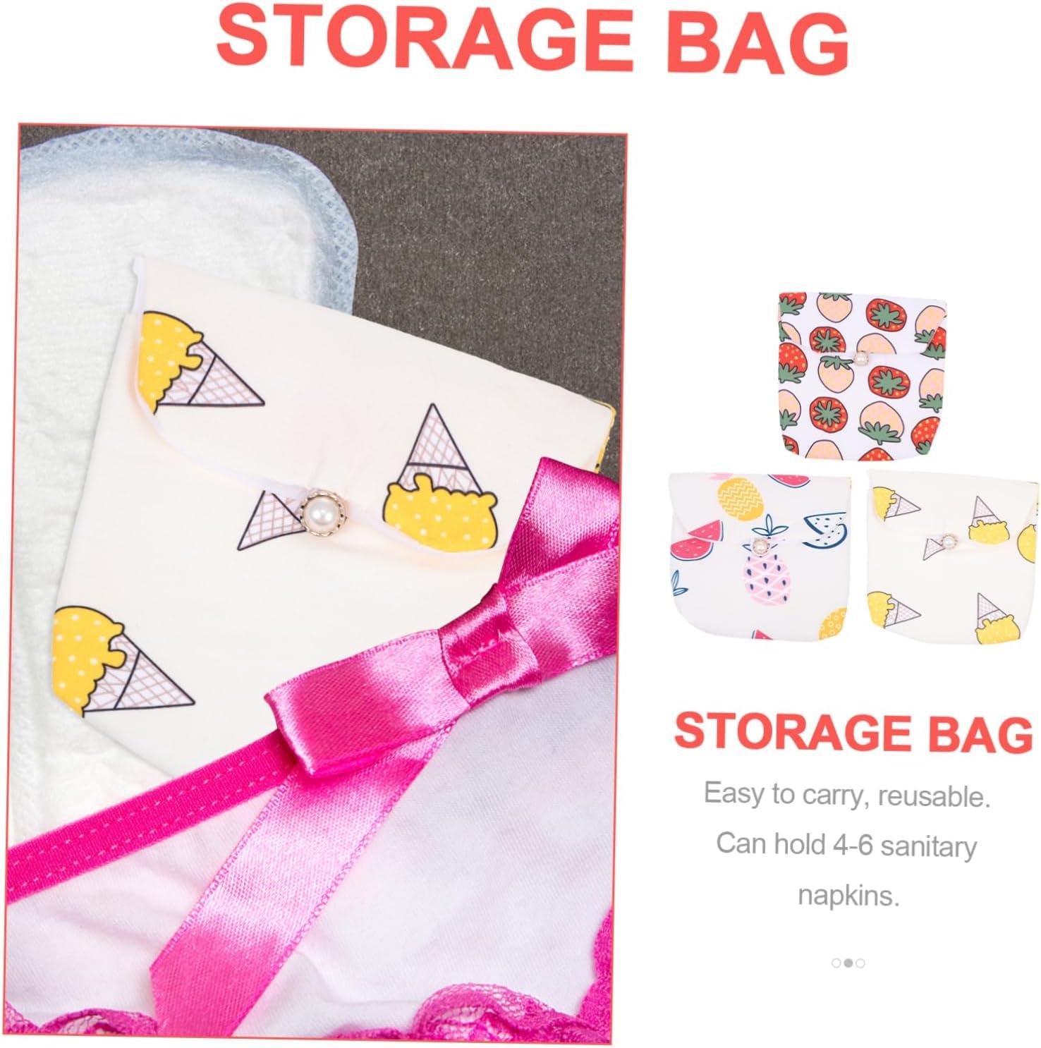 Orfofe 3-Piece Women s Bands Storage Bags - Enchanting Tampon ...