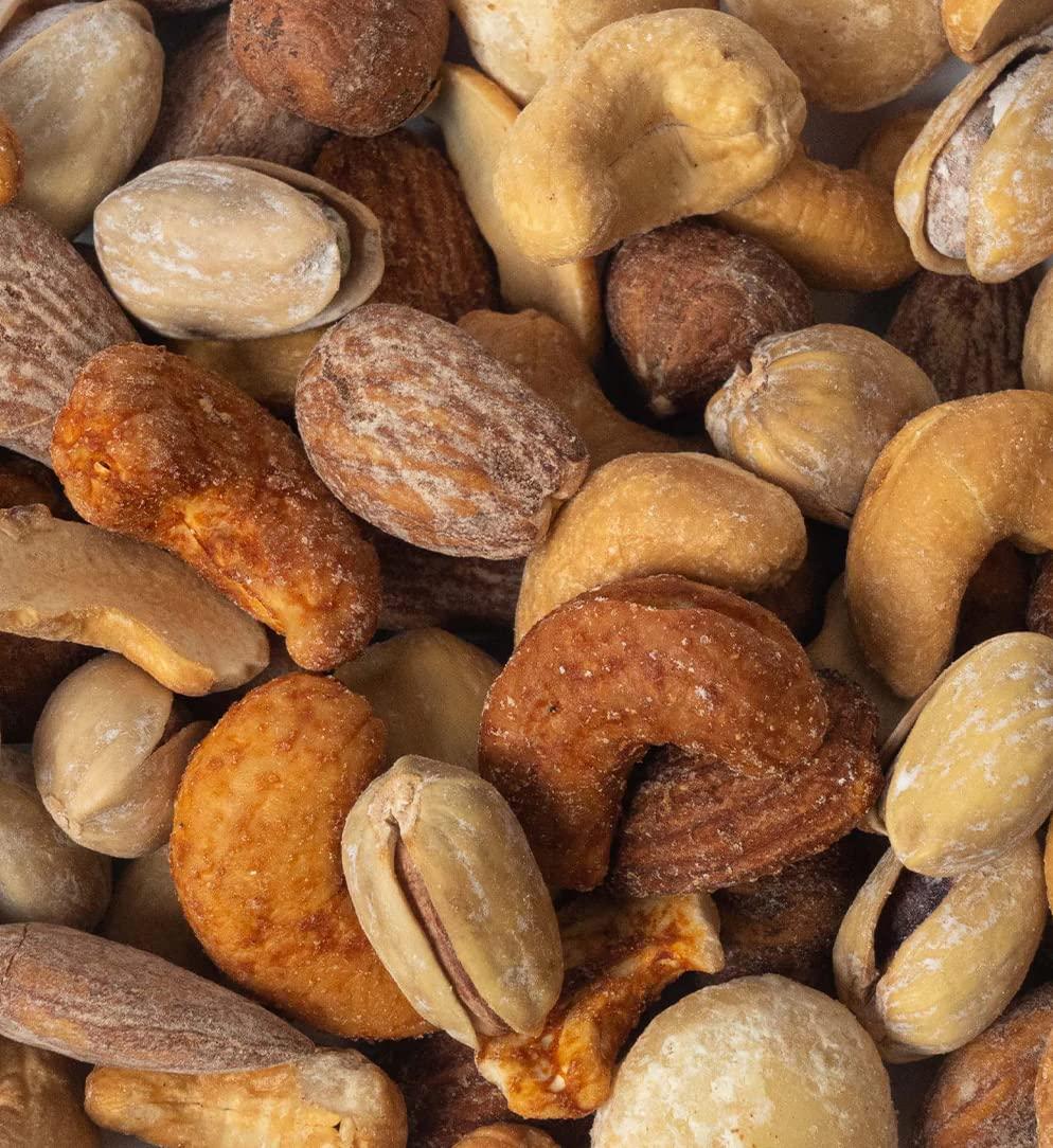 Buy Magic Nuts Premium Nut Mix - Roasted & Salted Macadamias Almonds Cashews Pistachios ...
